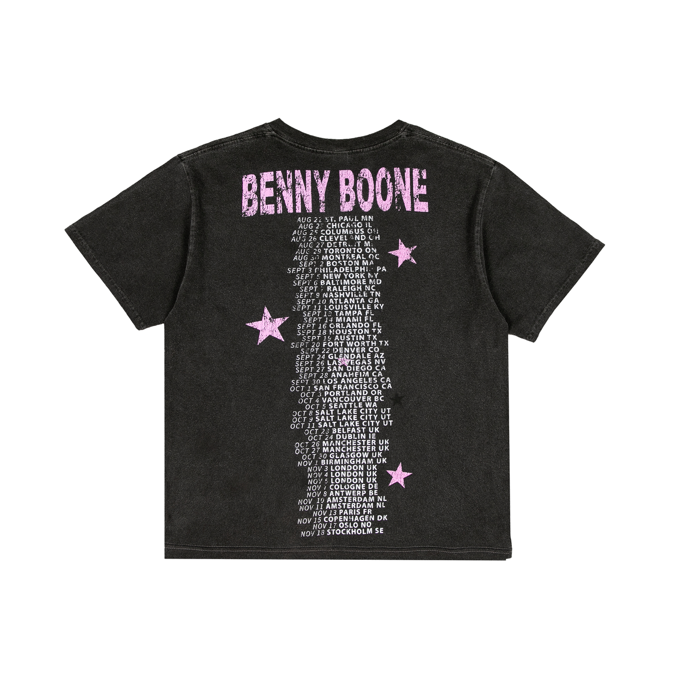 Tour 2025 Store – Benson Boone